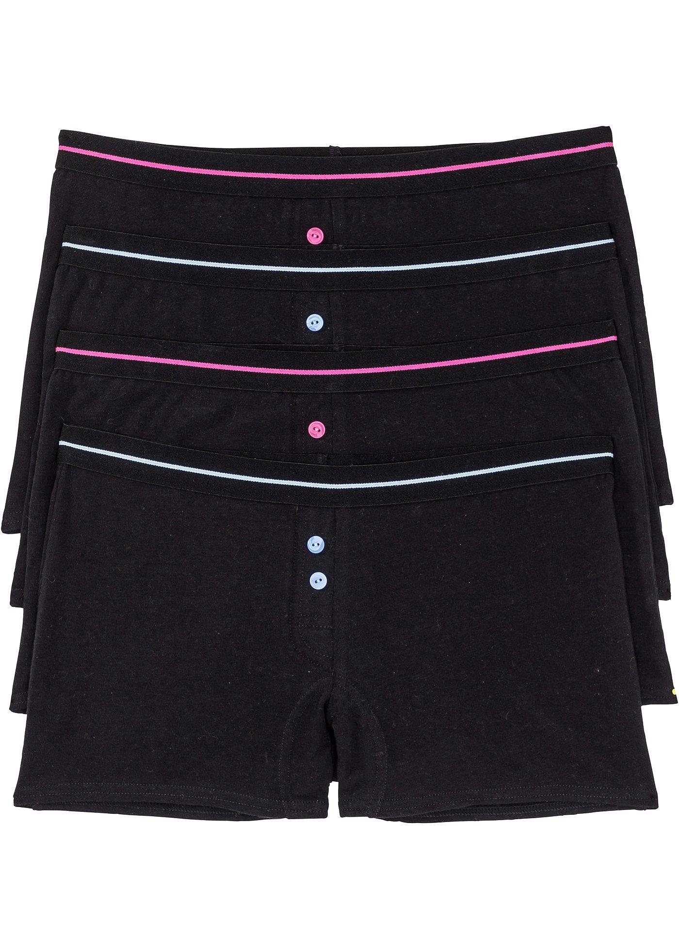 Praktische Boxershorts mit wirkungsvollen Kontrastdetails für Ladys ...