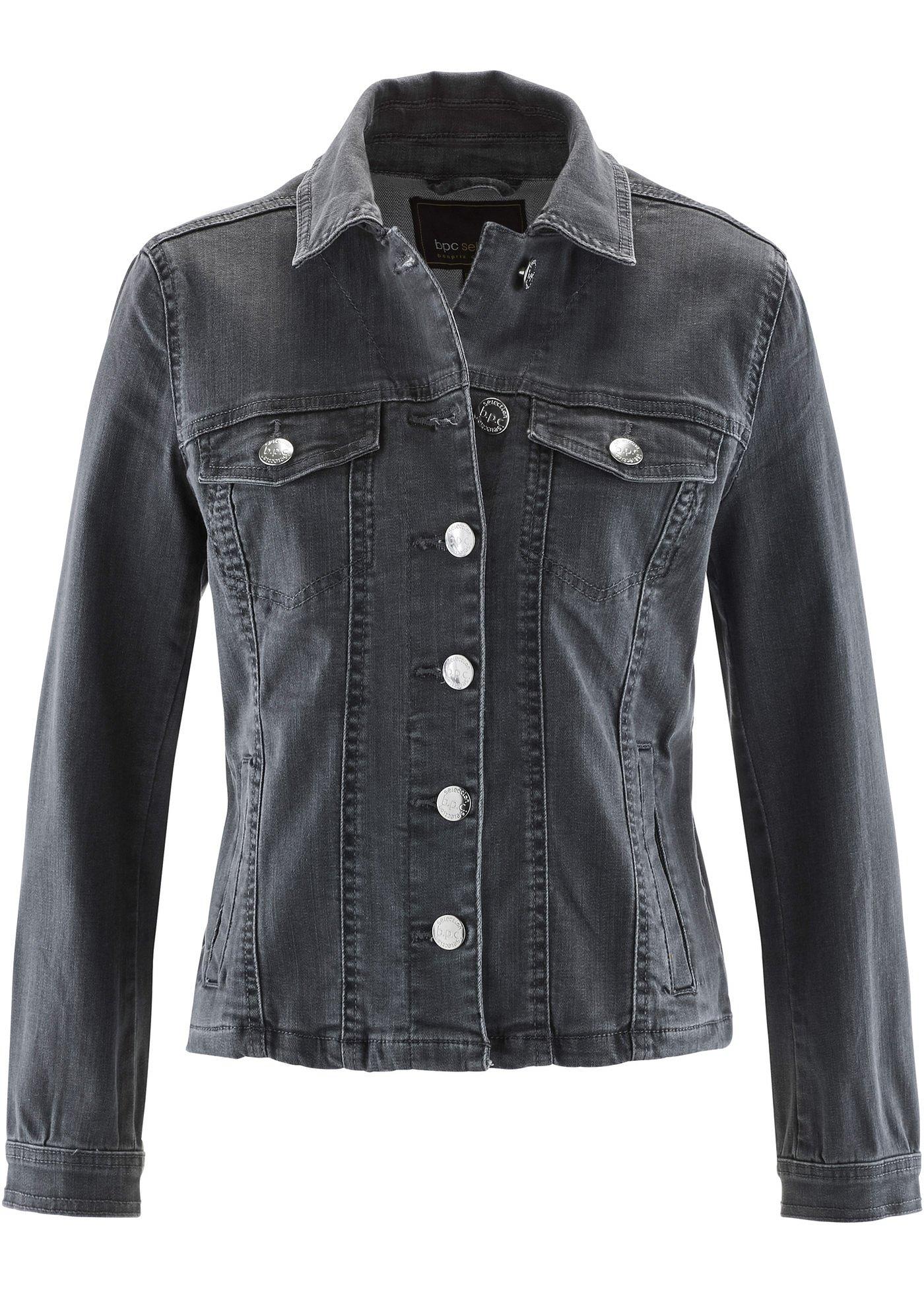 Jacke im modischen Jeanslook - grey denim
