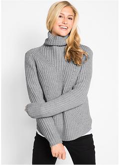 Damen Rollkragenpullover für kalte Tage | bonprix