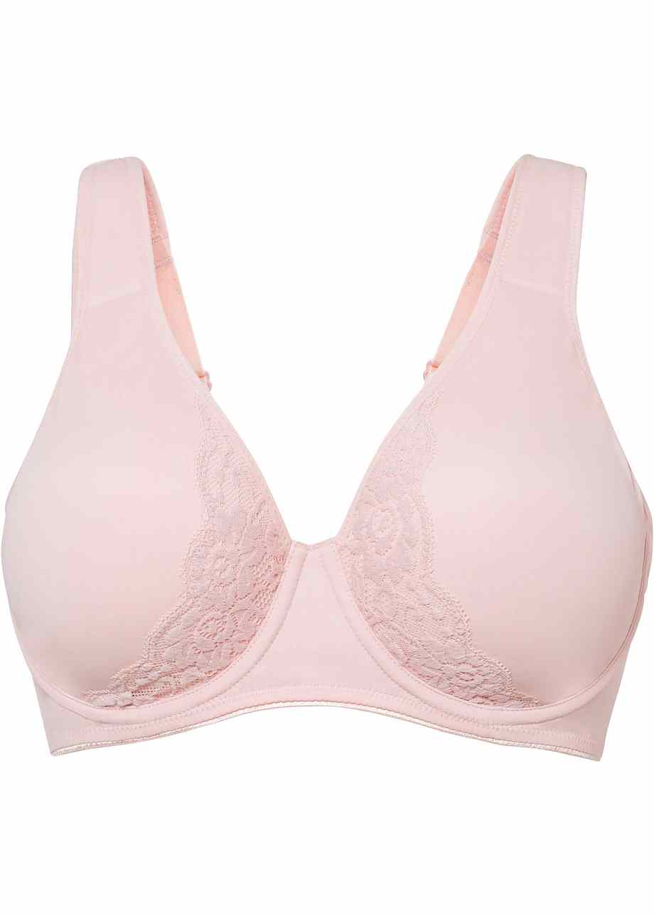 Schöner Minimizer T Shirt Bh Für Optisch Kleinere Brüste Zartrosa Cup F