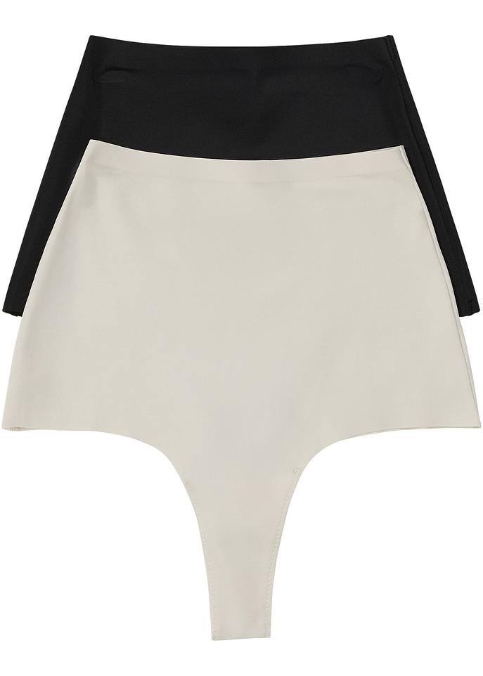 Nahtlos verarbeiteter Shape String für einen schmalen Bauch im ...