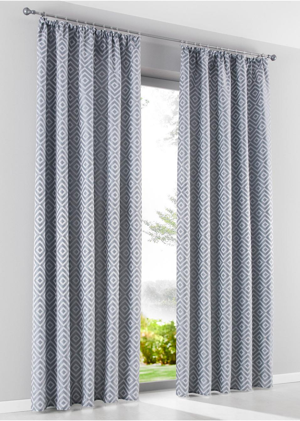 Vorhang "Fabrice" (1er-Pack) grau - bpc living bonprix collection ...